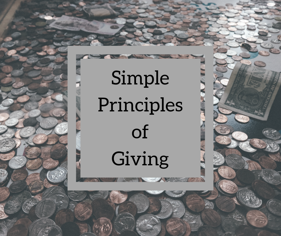 Simple Principles of Giving (2 Corinthians 8-9) – Grace Evangelical Society