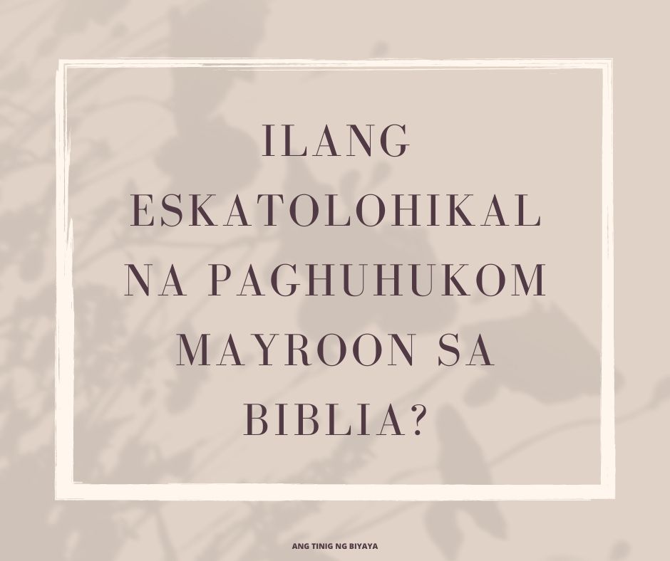 Ang Evangelio Ng Mga Paghuhukom Ni Cristo, Ikalawang Bahagi: Ang Mga ...