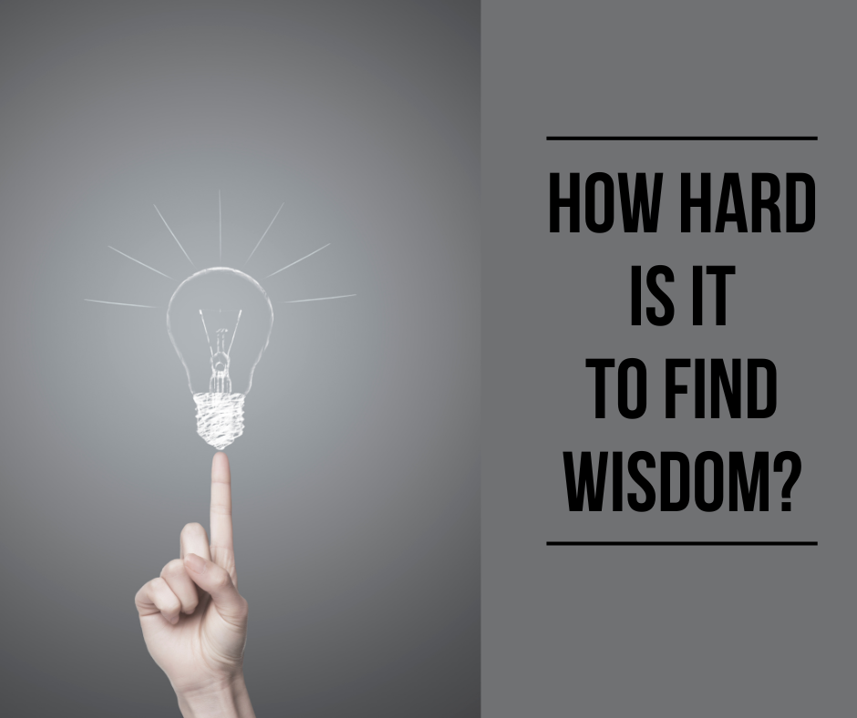 Wisdom Calls Out (Proverbs 1:20) – Grace Evangelical Society