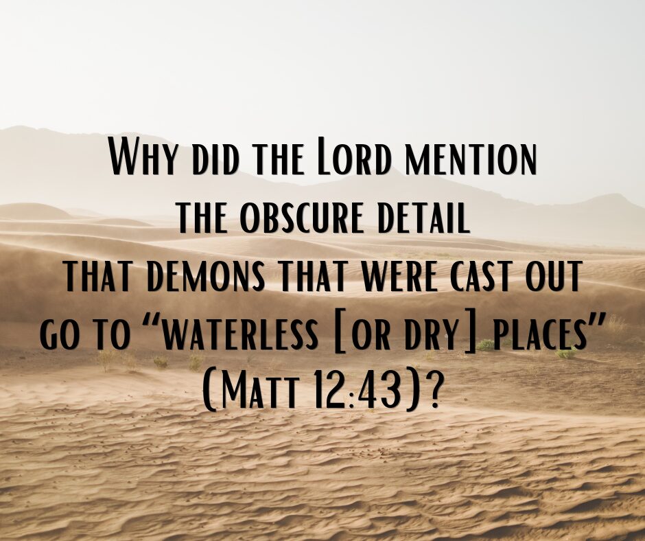 What Difference Does It Make If Demons Aren’t Fallen Angels? – Grace ...