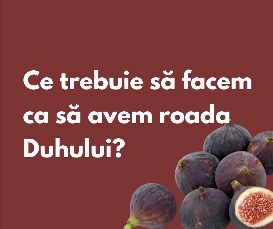 Care este roada Duhului? – Grace Evangelical Society